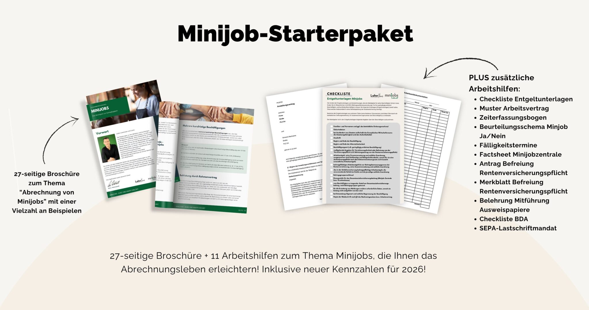 Minijob neben einer Hauptbeschäftigung – Minijobs aktuell